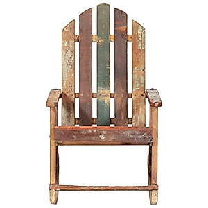 SKM Garden Rocking Chair Solid Reclaimed Wood