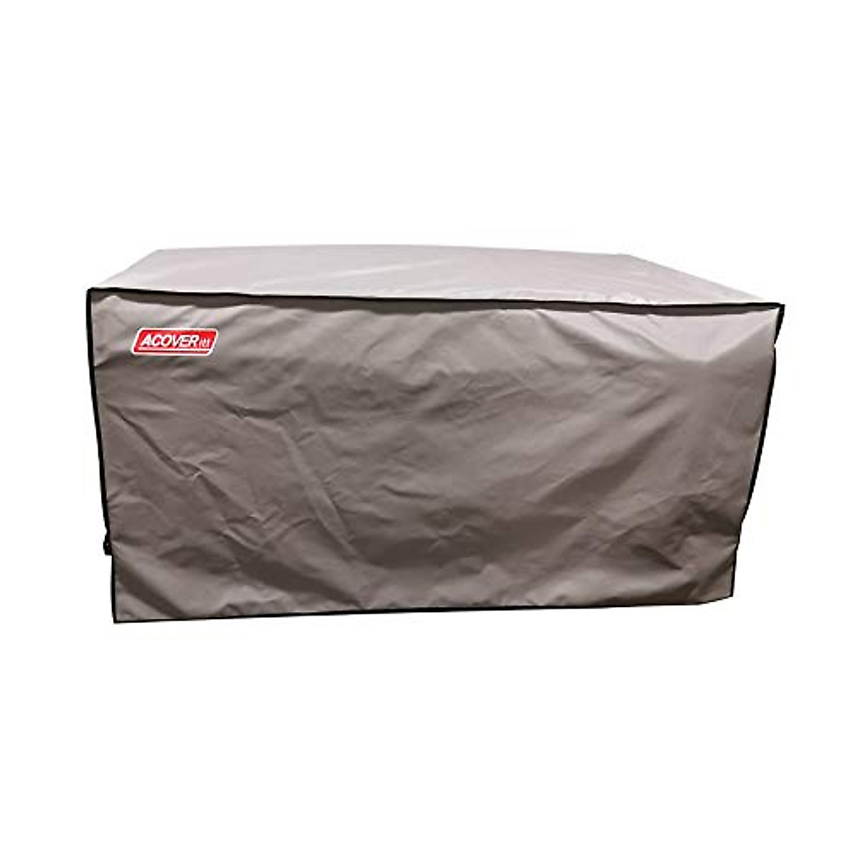 XXL Storage Box Cover with Straps and Handles, Waterproof Heavy Duty Outdoor Furniture Winter Cover for Keter, Suncast Container (Deck Box Cover, 63"(L) 30"(D) 28.3"(H))