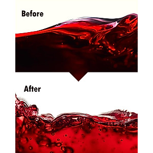 Electric Wine Decanter with One-Touch Pouring, Wine Aerator with Triple Aeration Functions, Red Light Indicator, and Magnetic Wake-Up - Perfect Wine Accessories Gift for Wine Lovers