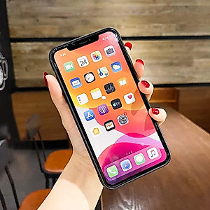 YJQYJH Crossbody Wallet Phone Case with Lanyard Strap Cute Flip Folio Credit Card Holder Women Girls Lady Handbag Case (Black,for iPhone 15 Pro Max)