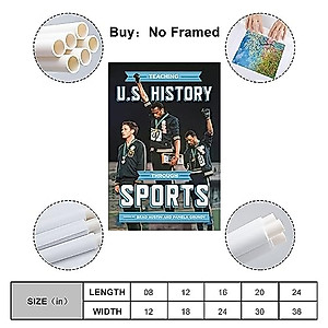 1968 Olympics African American Athletes Tommie Smith And John Carlos Black Power Poster Poster Decorative Painting Canvas Wall Posters And Art Picture Print Modern Family Bedroom Decor Posters 12x18in