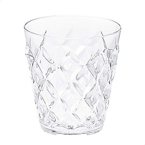 AmazonCommercial 8.45 fl. Oz Plastic Tumbler - Set of 4