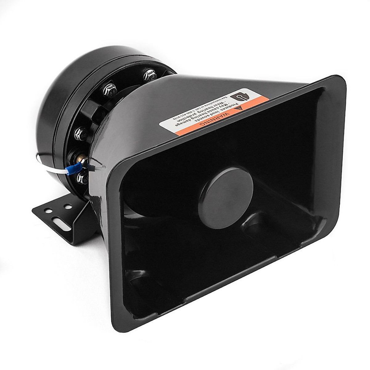 YHAAVALE 9200E Amplifier Police Siren & Black Siren Speaker,DC12V 100W Multi-Tones Wired Handheld Microphone Loudspeaker Emergency Warming PA System for Truck Vehicles