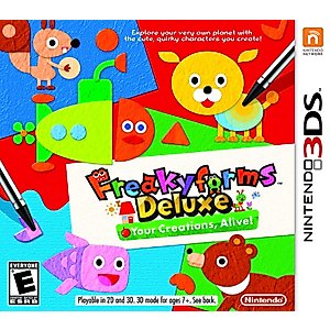 Freakyforms Deluxe: Your Creations, Alive! - Nintendo 3DS (Renewed)