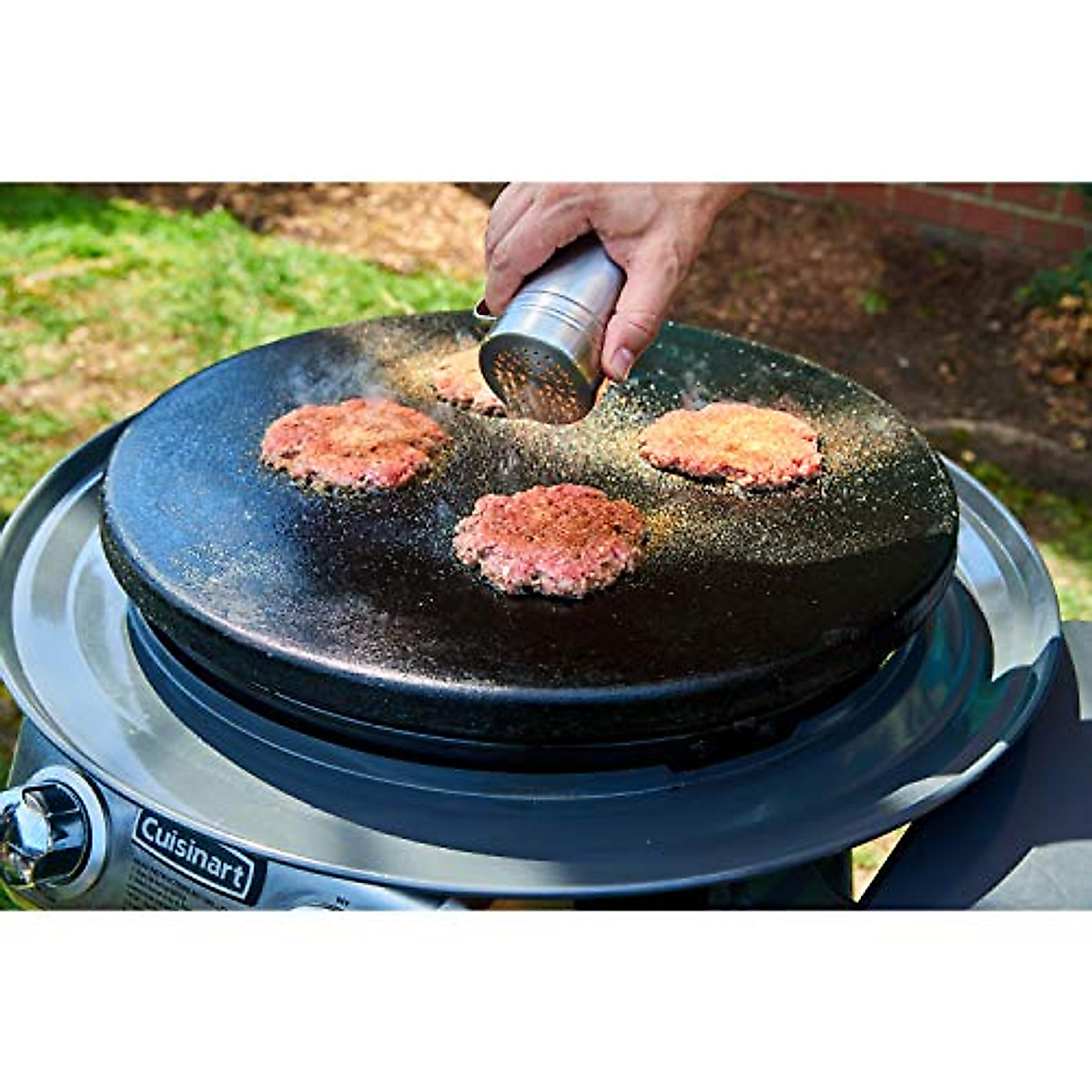 Cuisinart CSBK-400, Smashed Burger Kit, Cast Iron