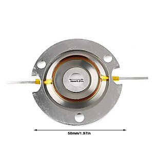 E-outstanding 1Inch Titanium Film Super Tweeter Diaphragm Replacement Horn Diaphragm