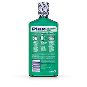 Plax Advanced PreBrushing Dental Rinse, Soft Mint, 24 Ounce