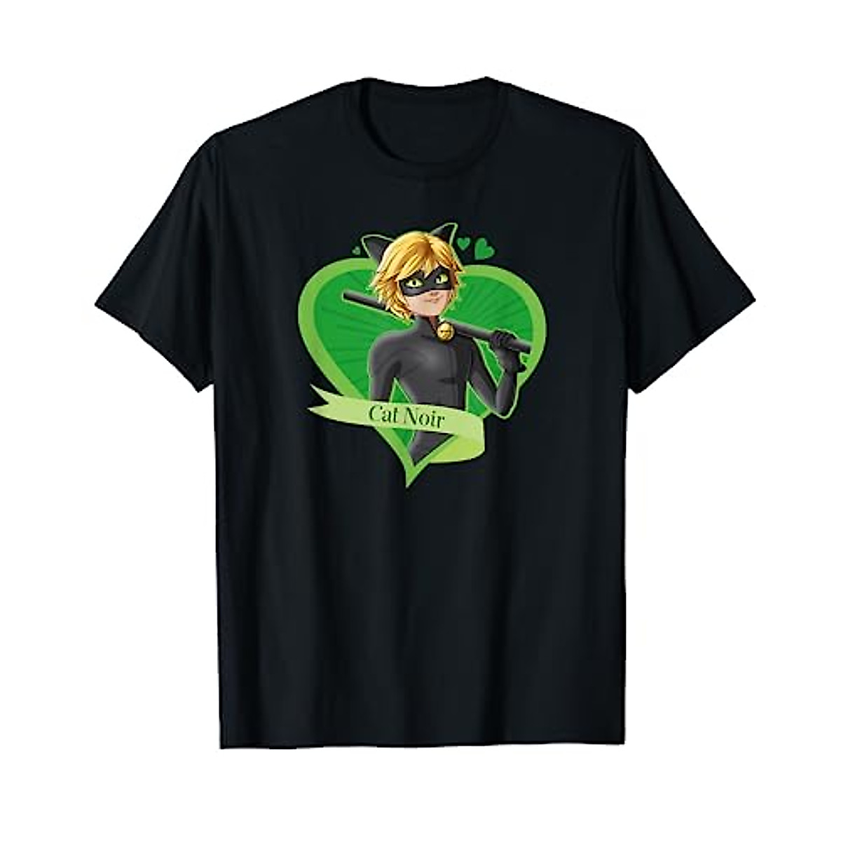 Miraculous Ladybug Valentine's Day Love from Cat Noir T-Shirt