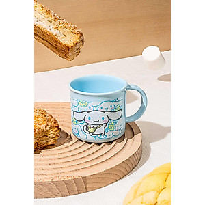 Skater Cinnamoroll Reusable Plastic Drinking Cup with Handle 6.76oz - Friends