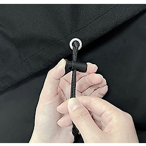 Heavy Duty Grill Cover Fit Camp Chef FTG600 Flat Top Grill Patio Cover, 600D Weather Resistant & Waterproof BBQ Cover ,Black