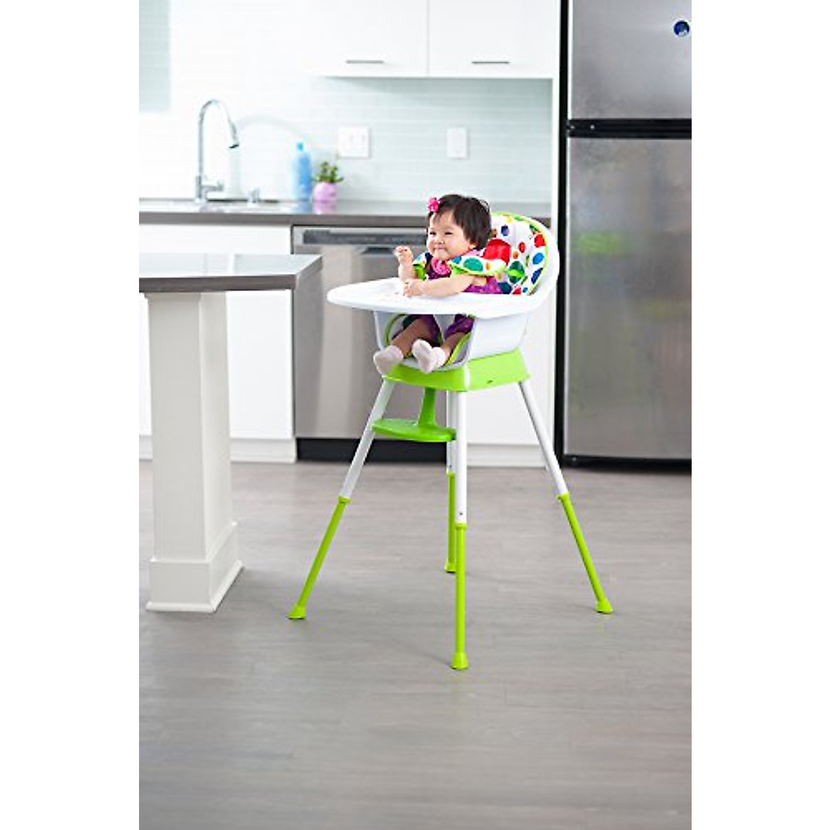 The World of Eric Carle The Very Hungry Caterpillar Happy and 3 in 1 High Chair, Playful Dots