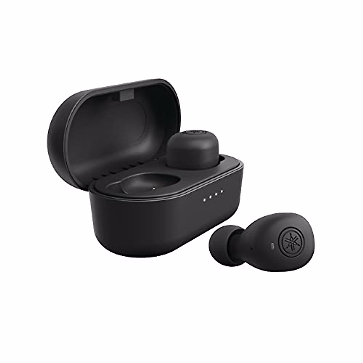 YAMAHA TW-E3B Premium Sound True Wireless Earbuds Headphones, Bluetooth 5 aptX, Charging Case, Water-Resistant, Sweat-Resistant for Sport, Ultra Compact, Lightweight, Easy Controls (Black)