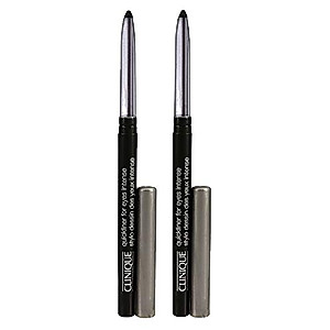 2 Clinique Quickliner for Eyes Intense Eye Liner - Travel Size 0.005 oz. / 0.14g Each, Unboxed