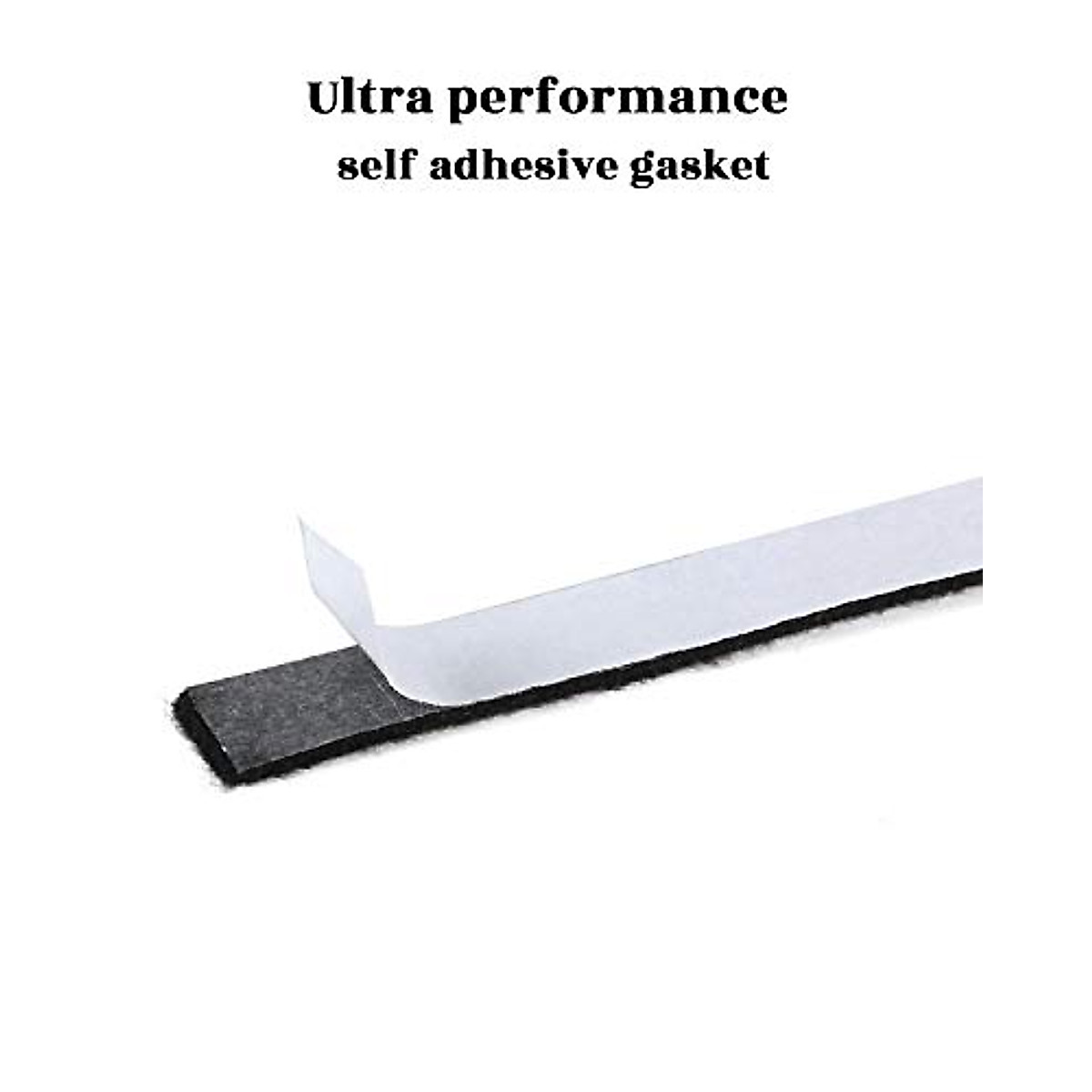 High Temp Grill Gasket Big Green Egg Accessories Replacement Heat Felt BBQ Smoker Black Gasket Adhesive Pre-Shrunk Self Stick Felt 14ft L/XLarge Big Green Egg