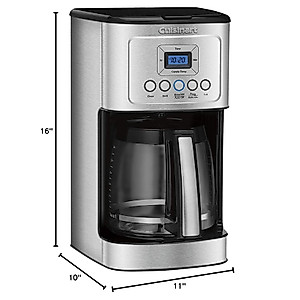 Cuisinart DCC-3200FR Perf Temp 14-Cup Coffee Maker (Renewed)
