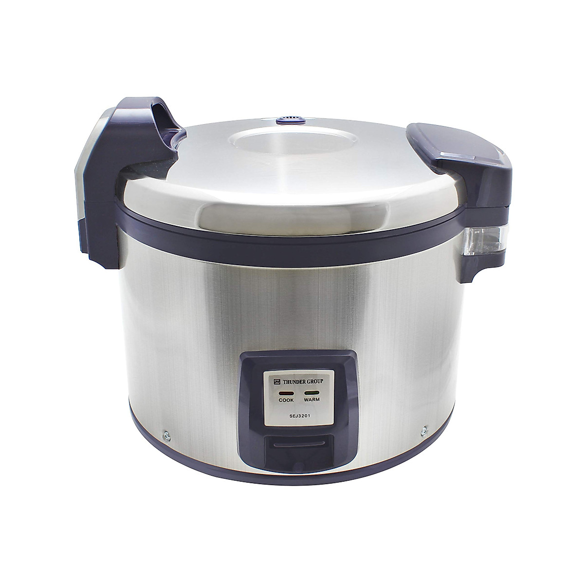 Thunder Group 30 cup/ 60 bowls rice cooker, NSF and ETL certified, stainless steel, digital pad, comes in each