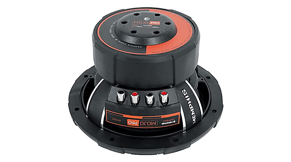Memphis Audio MOJO Pro 10" 1500W DVC Car Audio Subwoofer