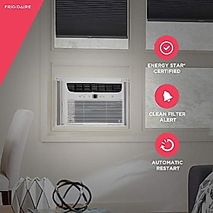Frigidaire FHWW103WBE Smart Window Air Conditioner with Wi-Fi Control, White