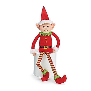 Plush Little Elf Soft Stuffed Santa Helper