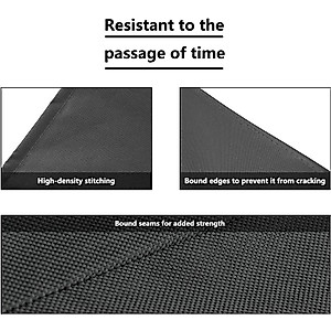 Aozzy Central Air Conditioner Covers for Outside Units Heavy Duty Ac Cover for Outdoor Unit Square Winter Withstand The Rain and Snow, Or Nuts Fit Up to 24x24x30 inchs