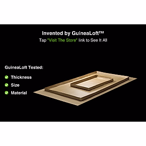 GuineaLoft™ 4x2ft Cage Disposable Bottom (6-Month Supply) - Large Liner Bag for Guinea Pig Cage Bottom, Water-Resistant Kraft Paper, Disposable, Biodegradable, Handcrafted, Exclusive by Guinea Loft