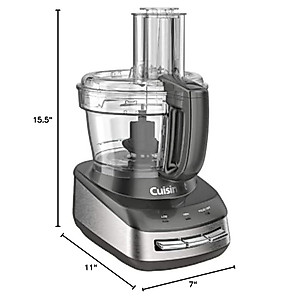 Cuisinart FP-110AG Core Custom 10-Cup Multifunctional Food Processor, Anchor Gray