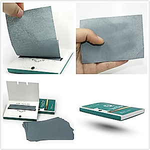 Natural Face Oil Blotting Paper - 100 Counts, Easy Take Out Design - Top Oil Absorbing Tissues, Premium Handy Facial Blotting Sheets - Face Skin Care or Beauty Make Up Must Have!