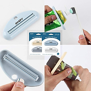 4 Pack Toothpaste Squeezers, Tube Squeezers for Toothpaste, Hand Cream, Polygel Tubes, Paint Tubes, Cosmetics