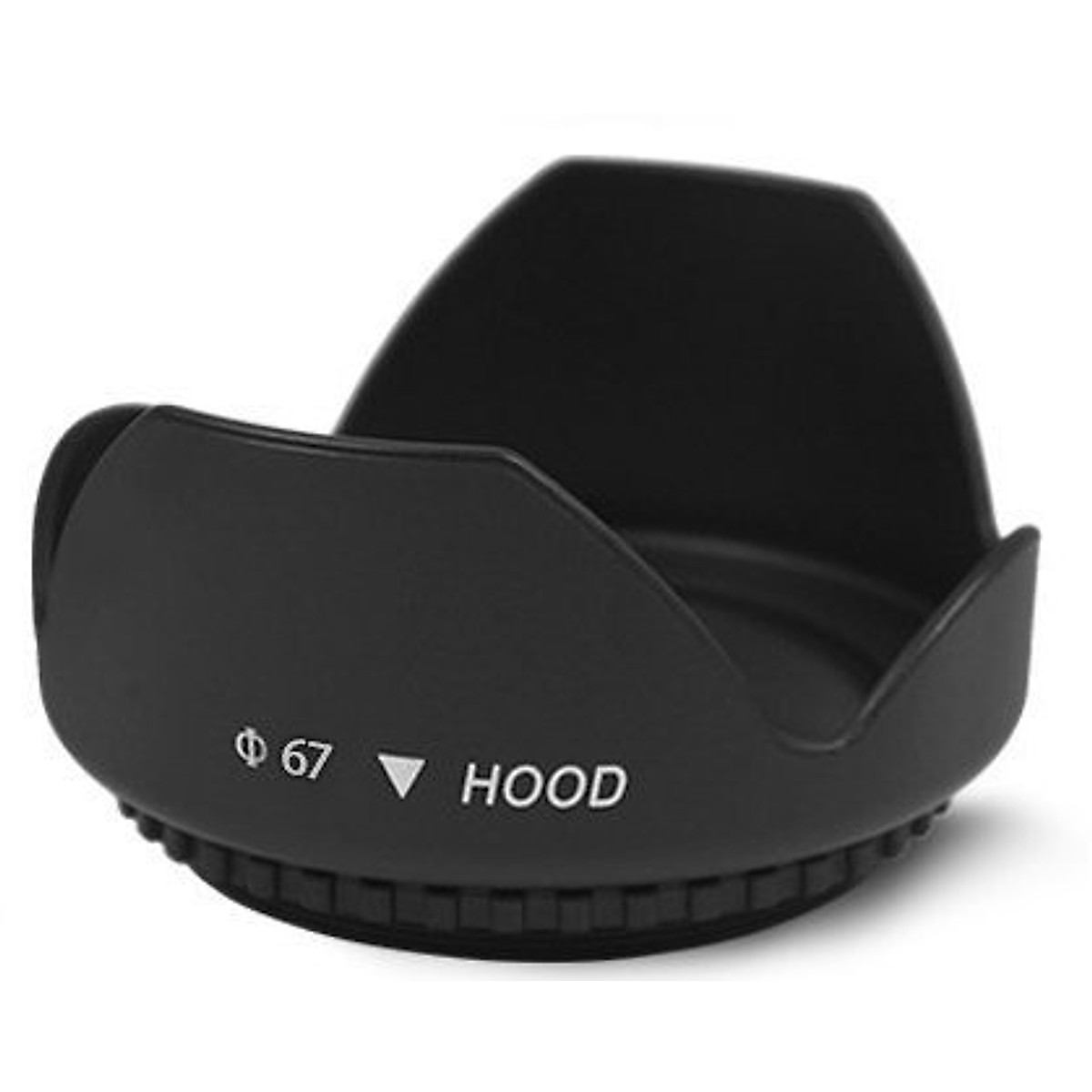 67mm Digital Tulip Flower Lens Hood and 67mm UV Filter for Nikon CoolPix P900, P950 Digital Camera