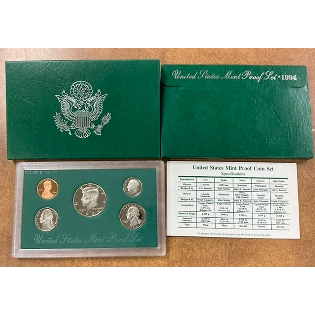 1994 S Proof set Various US Mint Proof