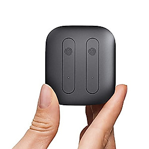 BLU Aria Pod+ |Wireless Earbuds| Bluetooth Headphones | 2021 | 18 Hours Battery | Grey