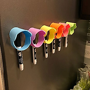 Baby Bottle Labels for Daycare, 6 Pcs (Multi-Color)