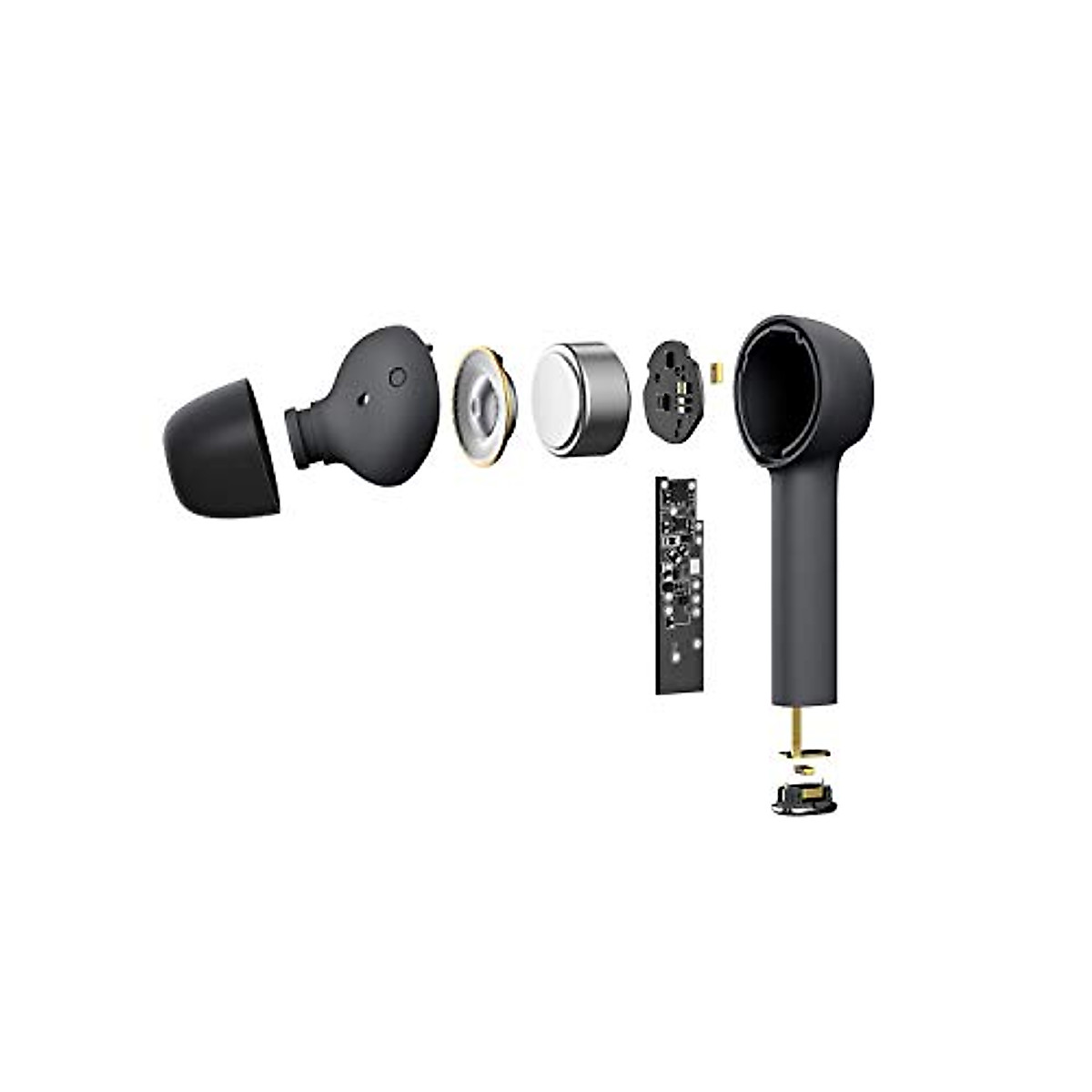 Ausounds AU-Stream ANC True Wireless Bluetooth Noise Cancelling Earbuds, Black