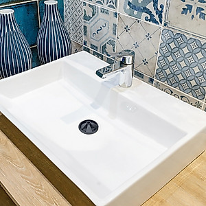 GpahrrDnij Disposal Splash Guard Garbage Stopper for Black Rubber Food Waste Disposal Accessories Scrub Holder for Kitchen Sink (Black, One Size)