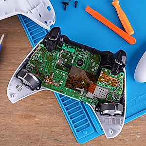 eXtremeRate Drifix Thumbsticks Drift Fix Repair Kit for Xbox One S & X Controller (Model 1708), Custom Analog Stick Joystick Regulator Circuit Board for Xbox One S/X Controller