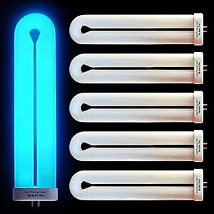 BAIMNOCM Bug Zapper Replacement Light Bulb 15 Watt, U Shapped Insect Attracting Trap Bulb FUL15-BL 7.7 Inches, 6 Pack
