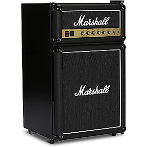 Marshall MF3.2 MF32BLKNA 3.2 Cubic-Foot Medium-Capacity Bar Fridge, Black