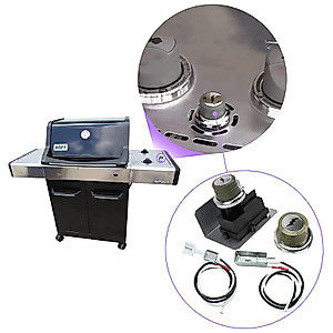 MCAMPAS Grill Igniter Kit Replacement for Weber 91360, 67847, 67726 Igniter Kit, Suitable for Weber Spirit E-310, E-210, Spirit II E-310, E-210, Genesis 300 Series Grill Spark Igniter Assembly