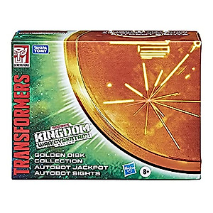 Transformers Generations War for Cybertron Golden Disk Collection Chapter 2, Autobot Jackpot with Sights, Ages 8 and Up, 5.5-inch (Amazon Exclusive)
