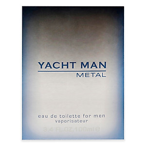 Myrurgia Yacht Man Metal toilette Spray for Men, 3.40-Ounce