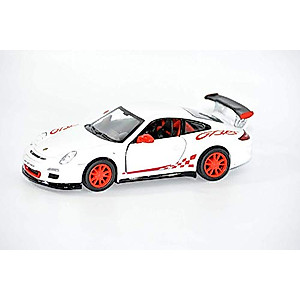 Porsche 911 GT3 RS 1:36 Scale 5inch Die Cast Model Toy Sports Car - White