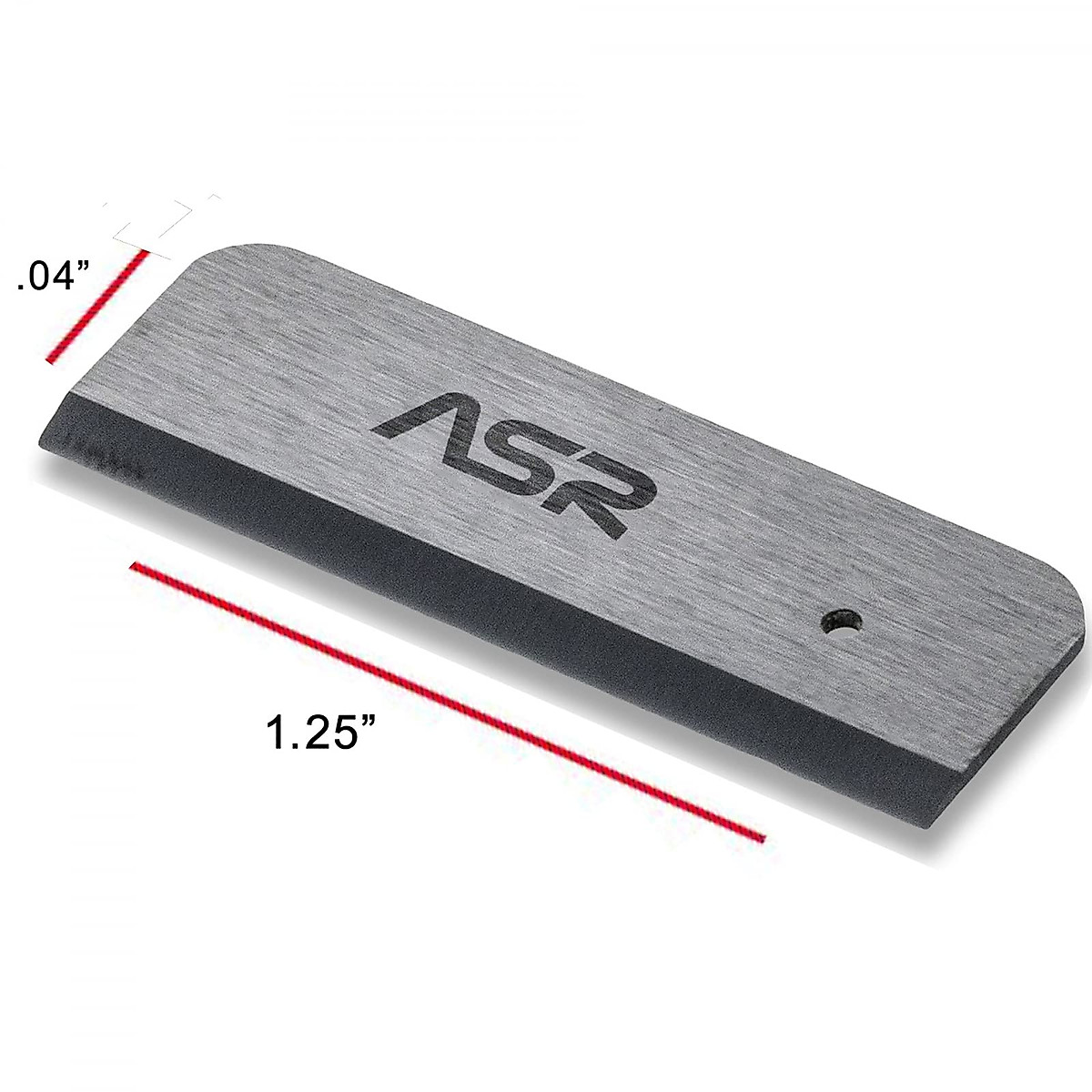 ASR Tactical Non-Metallic Ceramic Razor Blade (Wear-Resistant Non-Dulling)