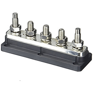 BEP Marinco Power Products 650A 5 Stud Buss Bar grey