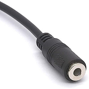 PIIHUSW 3.5 to MIDI Cable Adapter 5 Pin Din Female Plug to 3.5mm (1/8 in) Female Jack Audio Adaptor for Bang & Olufsen, Naim, Quad.Stereo Systems (50 cm)