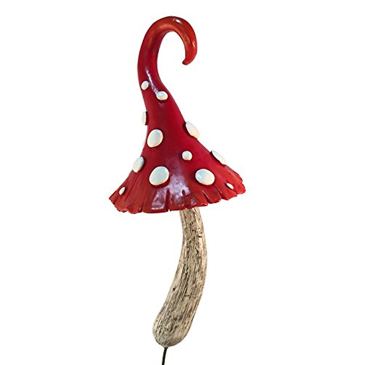 GlitZGlam Magical Miniature Mushroom Collection - 4 Fairy Garden Beautiful Miniature Mushrooms Included. A Gnome- Fairy Garden Accessory