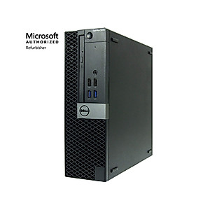 Dell 5040-SFF, Core i5-6500 3.2GHz, 8GB RAM, 500GB Hard Drive, DVD, Windows 10 Pro 64bit (Renewed)