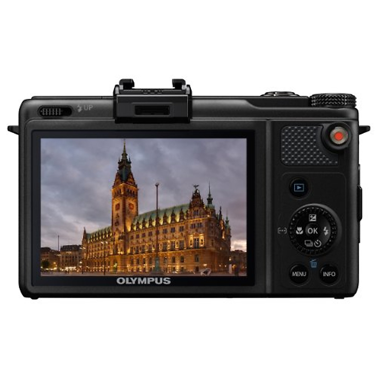 Olympus XZ-1 10 MP Digital Camera with f1.8 Lens and 3-Inch OLED Monitor (Black) (Old Model)
