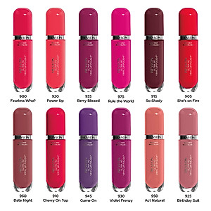 Revlon Ultra HD Vinyl Lip Polish, Liquid Lipstick, So Shady, Violet Brown Gloss