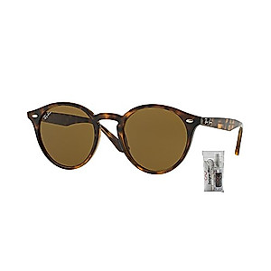 Ray-Ban RB2180 710/73 51M Dark Havana/Dark Brown Sunglasses for Men for Women