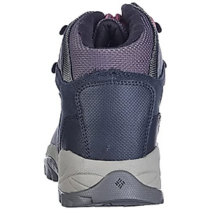 Columbia Women's Newton Ridge Plus Waterproof Amped, Stratus/Canyon Rose, 8.5